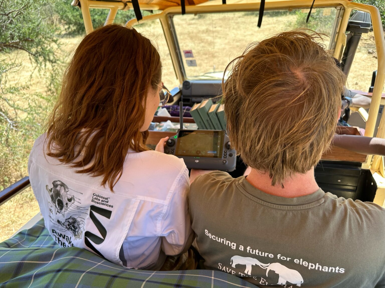 Elephant Drone Behavior Tracking